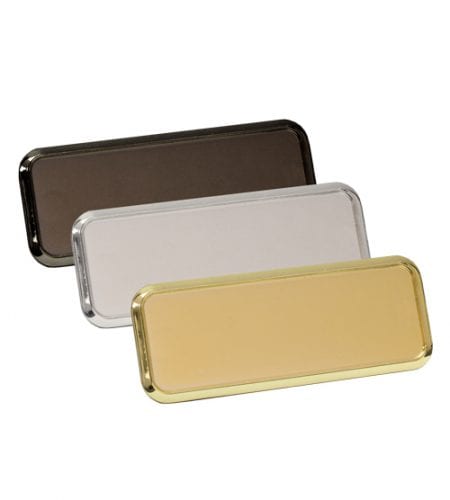 Rounded Rectangle Badge - Small Black - Creative Awards