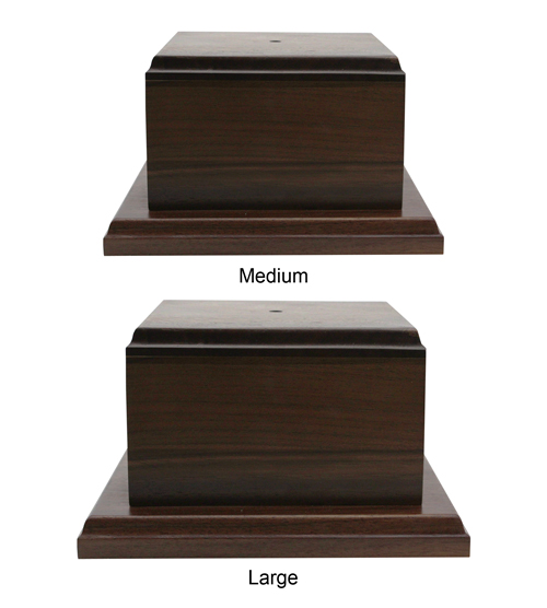 Walnut Taper Bases - Creative Awards